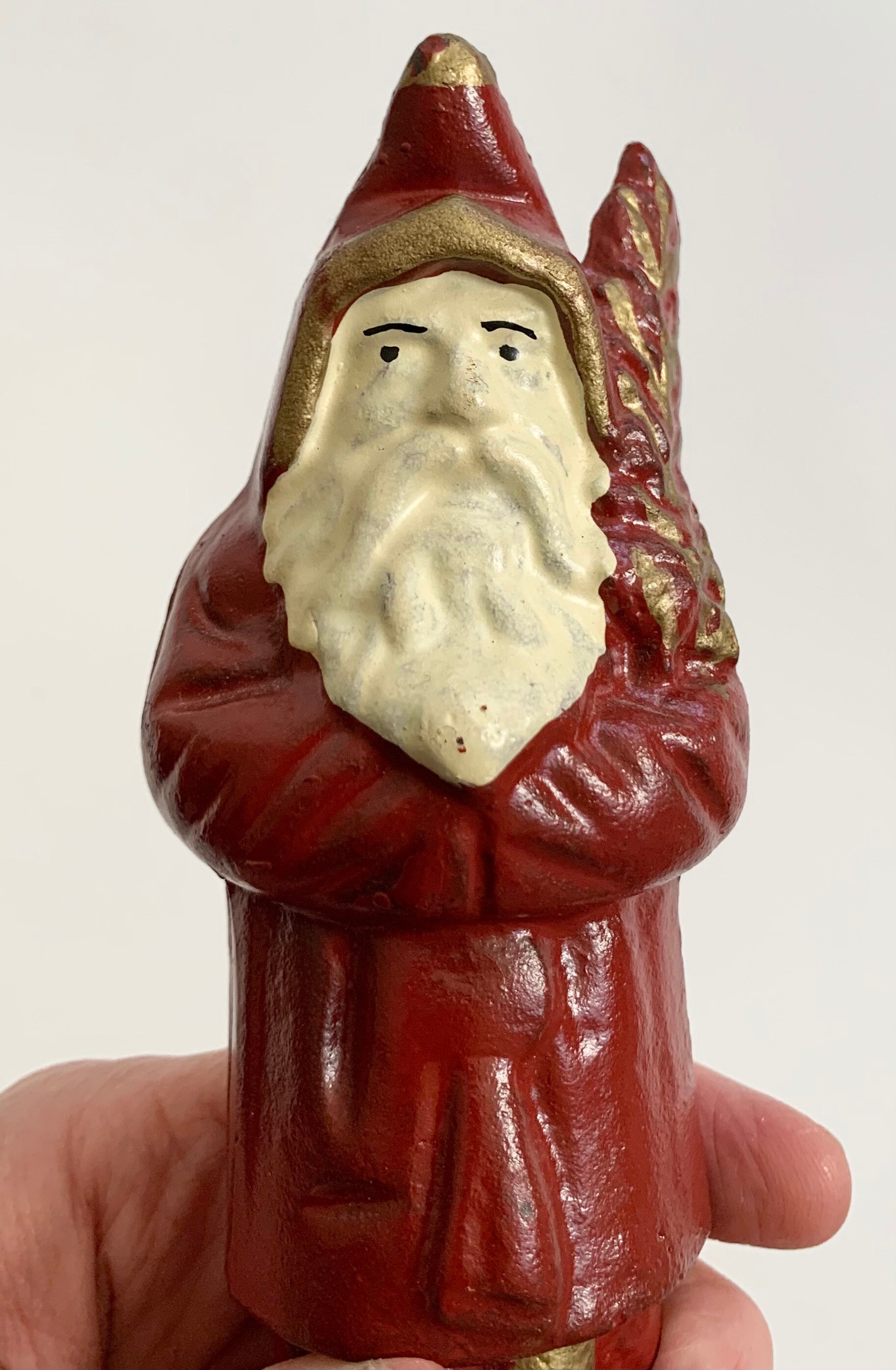 Antique Santa Piggy Bank Figurine Vintage 20s 30s Christmas Coin Bank ...