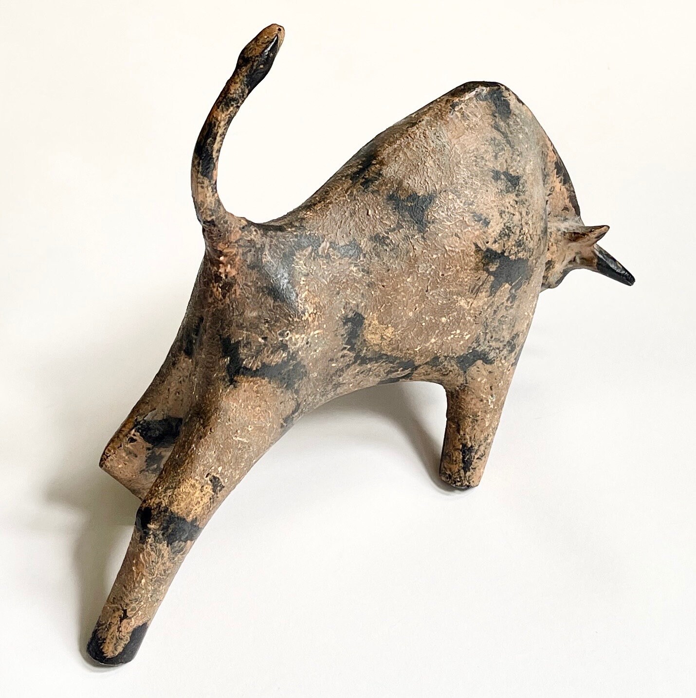 Heavy MCM Bull Figure Kanae or Miyazawa Kanae Style Vintage 50s 60s ...