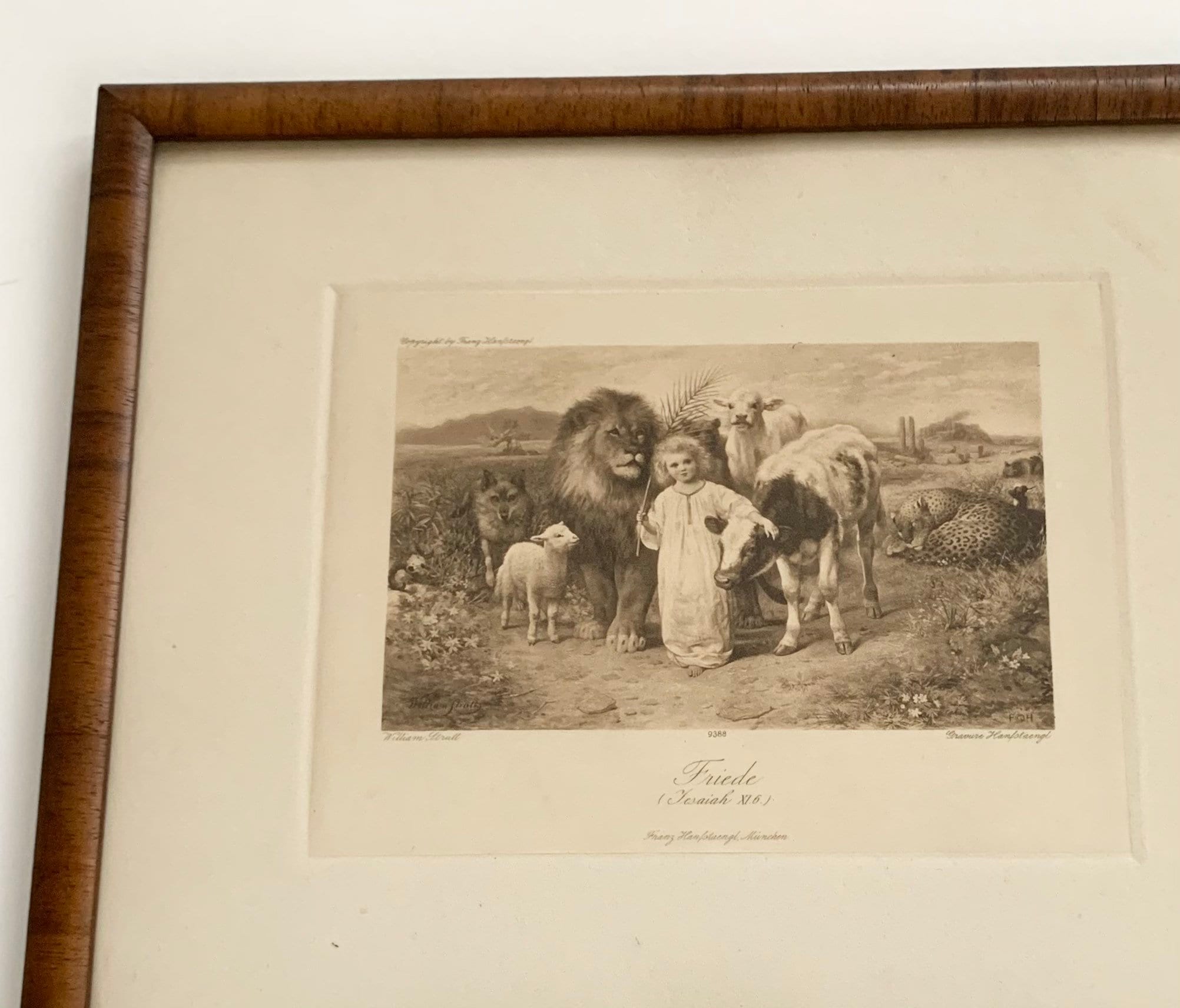 Antique William Strutt Lithograph Print Soft Sepia Tone And A Child ...