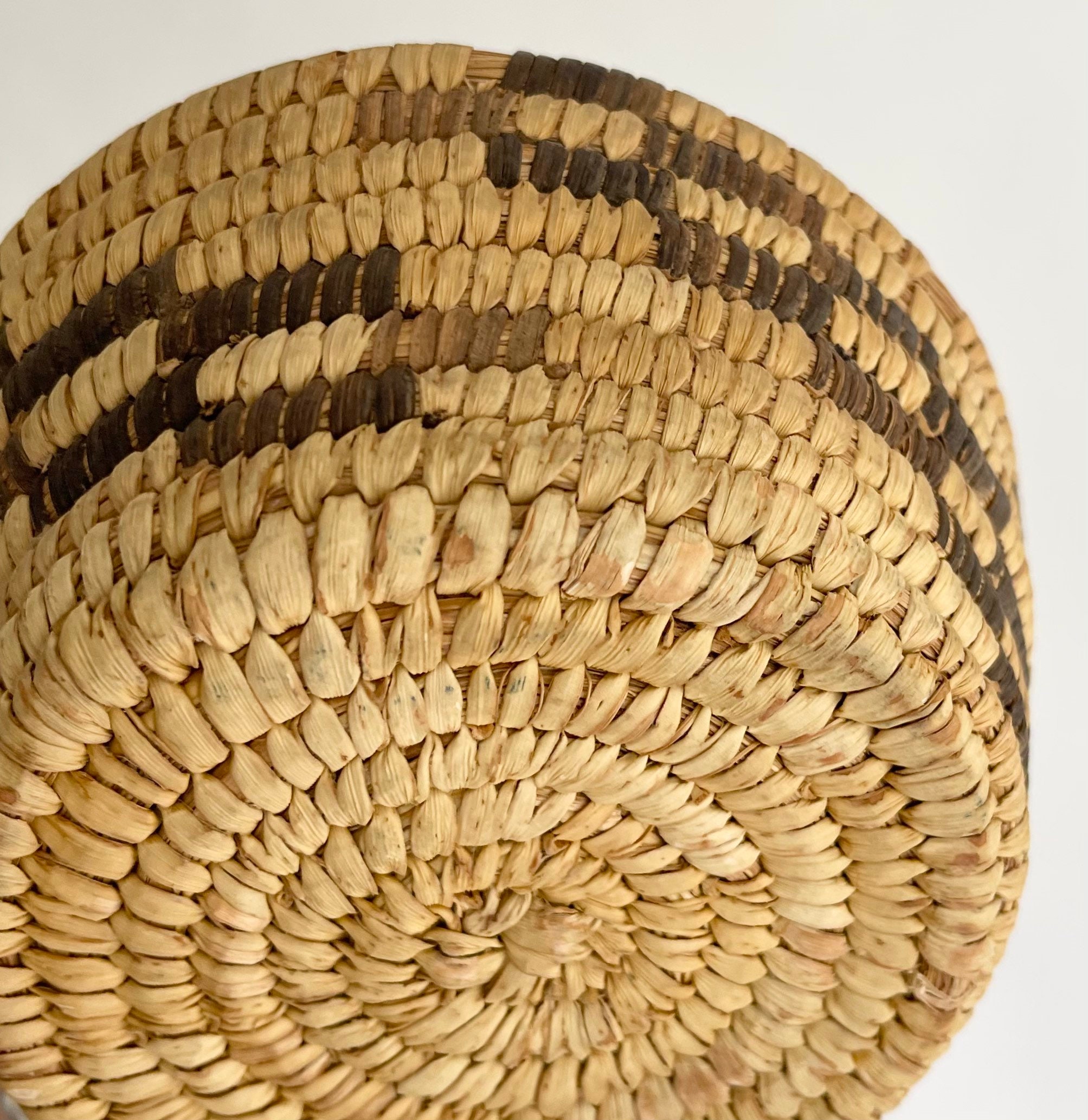 Small Papago Basket Bowl Handmade Handwoven Native American Tohono O ...