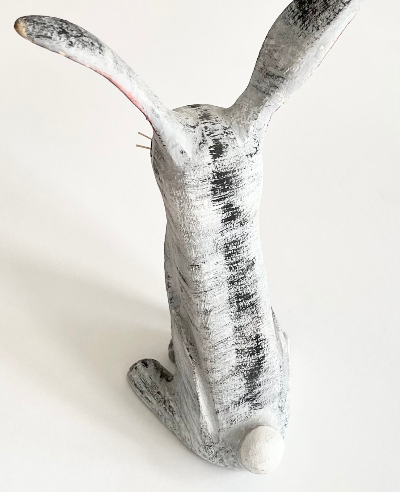 Hector Rascon Rabbit Carving Vintage New Mexico Folk Art Rabbit Bunny ...