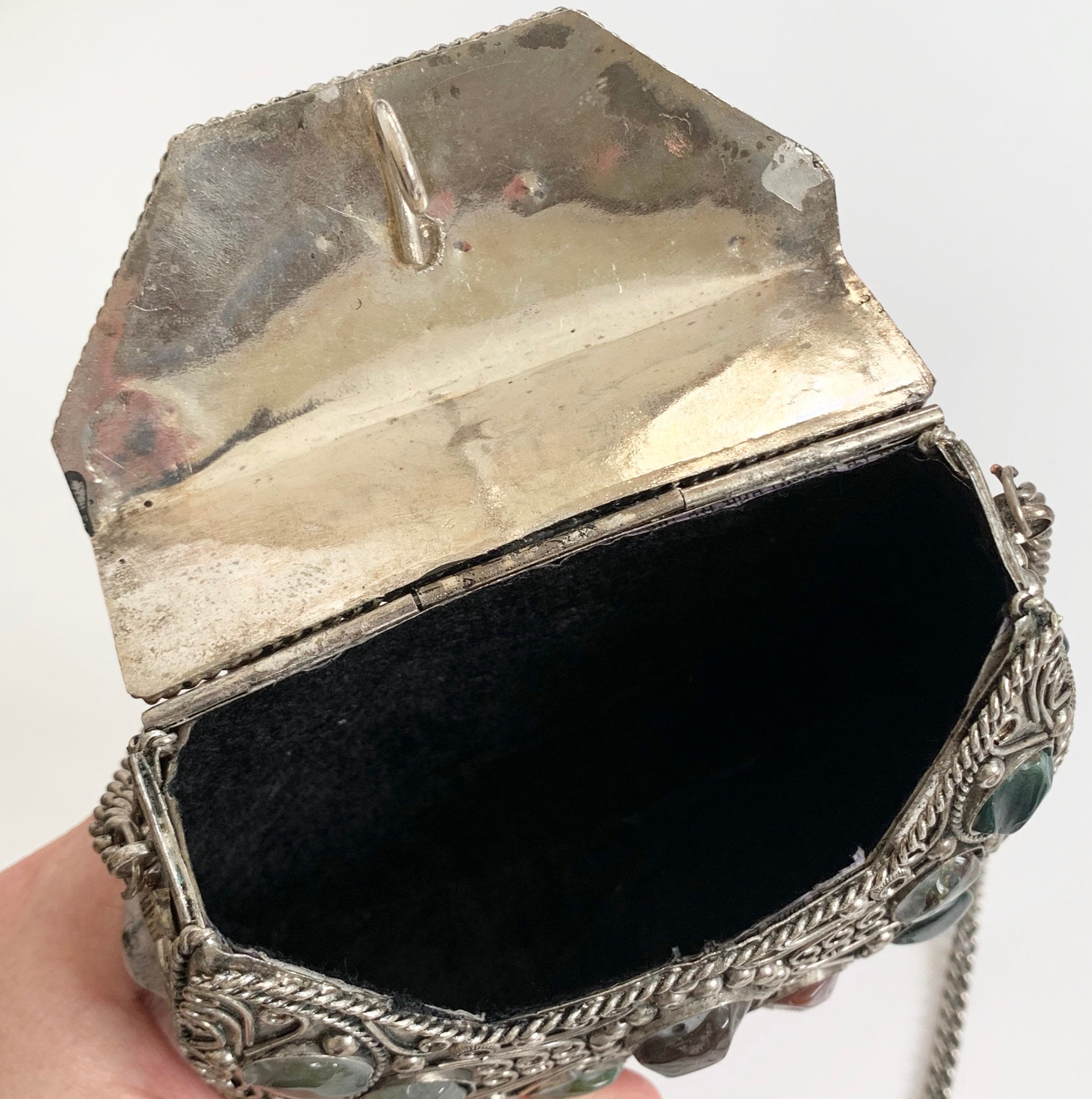 Embellished Indian Sajai Purse Chain Strap Handmade Decorative Welded ...