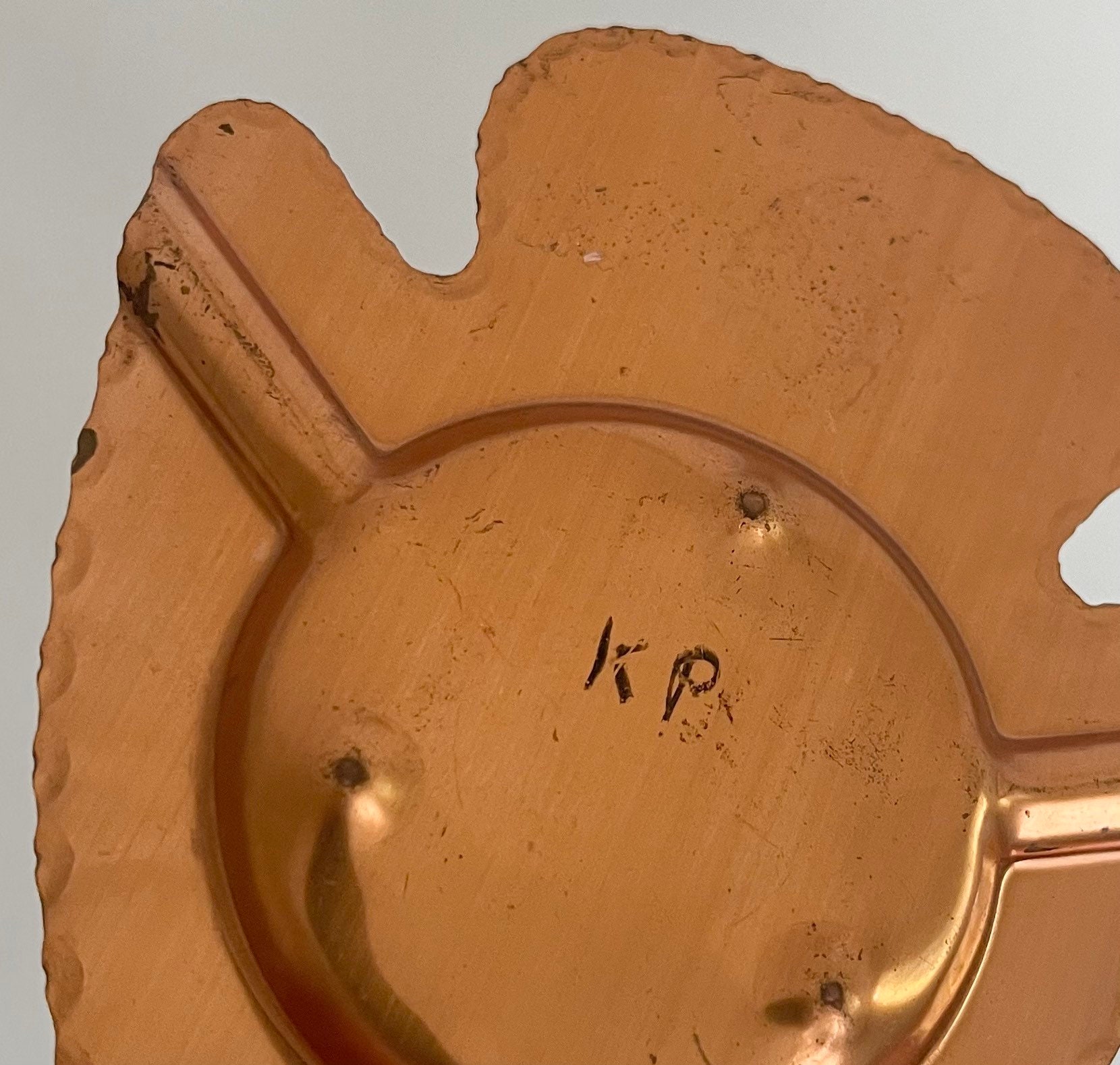 Arrowhead Copper Ashtray Fred Harvey Era Vintage Trading Post Souvenir ...