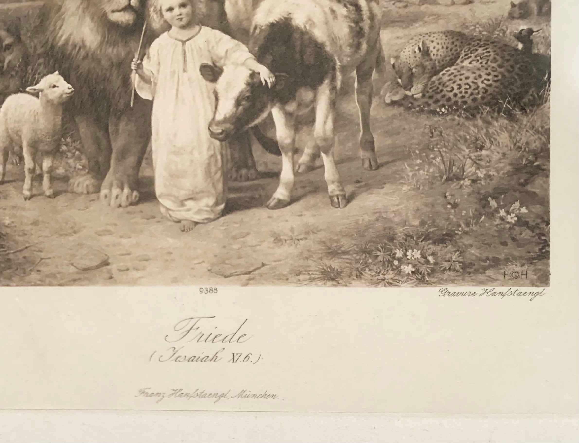 Antique William Strutt Lithograph Print Soft Sepia Tone And A Child ...