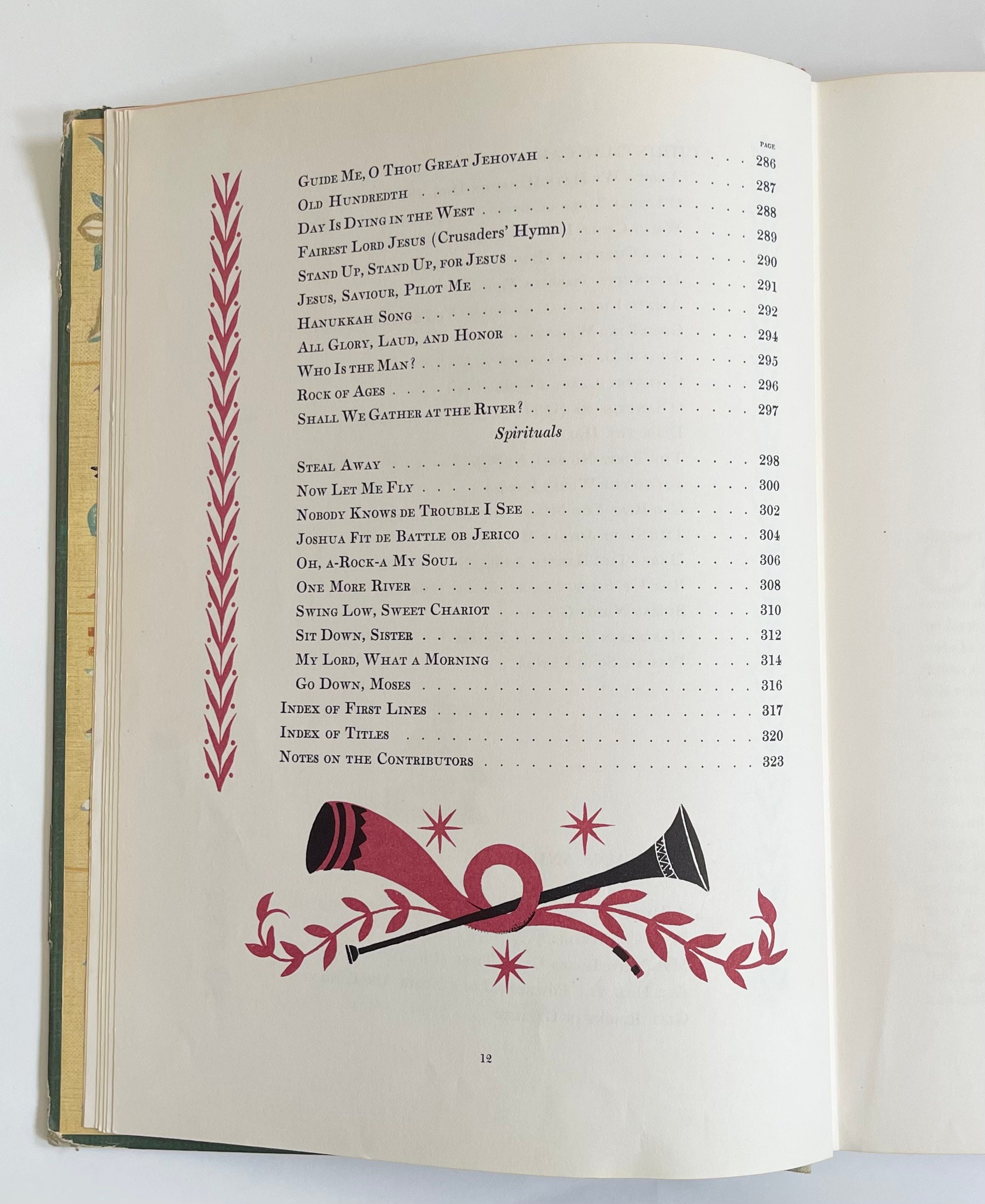 Fireside Book Folk Songs 1947 Antique Vintage 40s Decorative Music ...