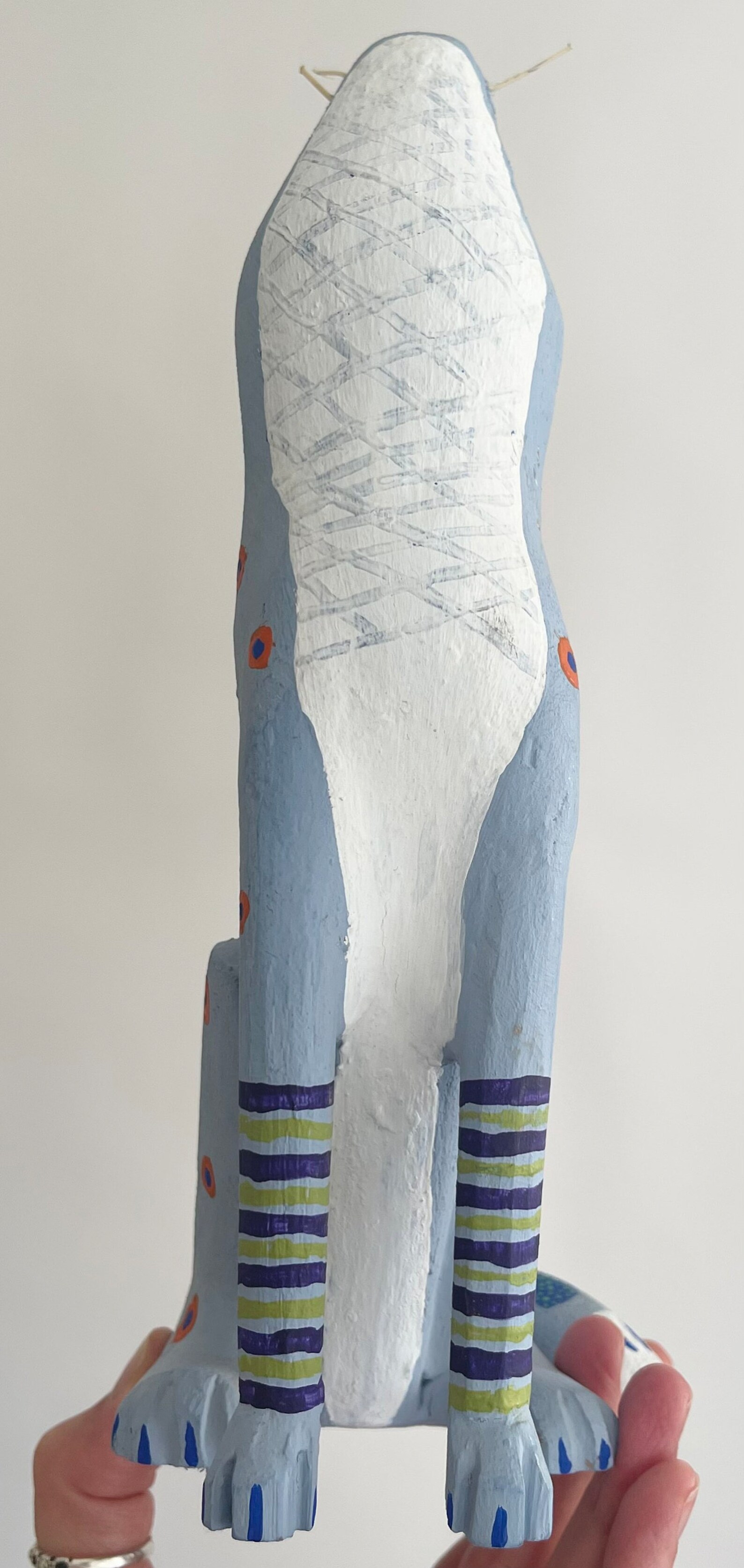 Folk Art Coyote Carving Wood Carving Vintage Southwest Mexican - Etsy