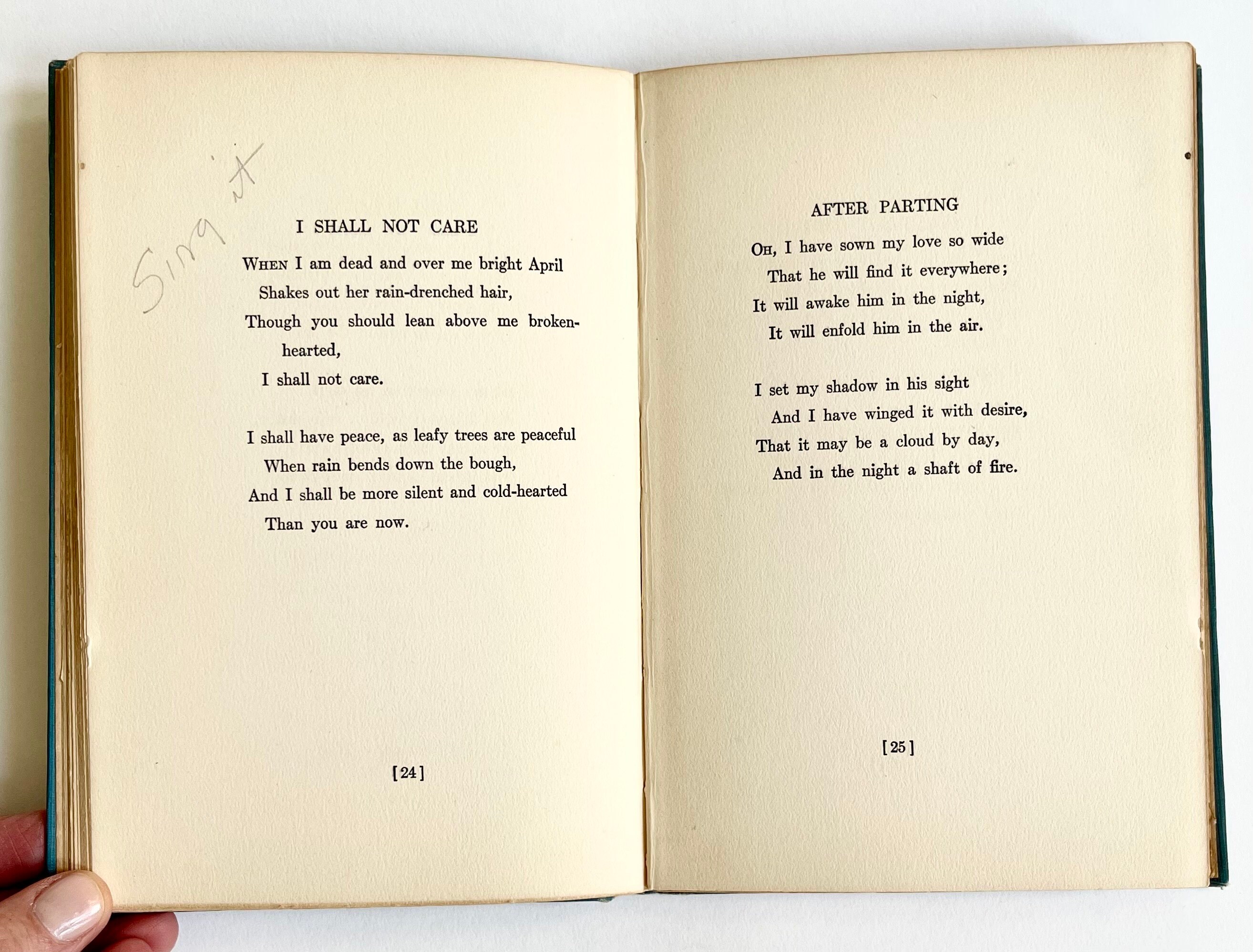1918 Love Songs Sara Teasdale Poetry Book Antique Book Art Nouveau Art ...