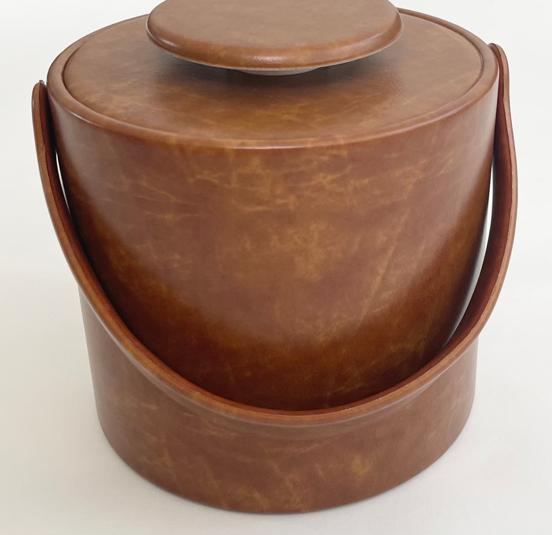 Mid Century Ice Bucket MCM Mod Barware Vintage 50s 60s Elmar Mfg Los ...