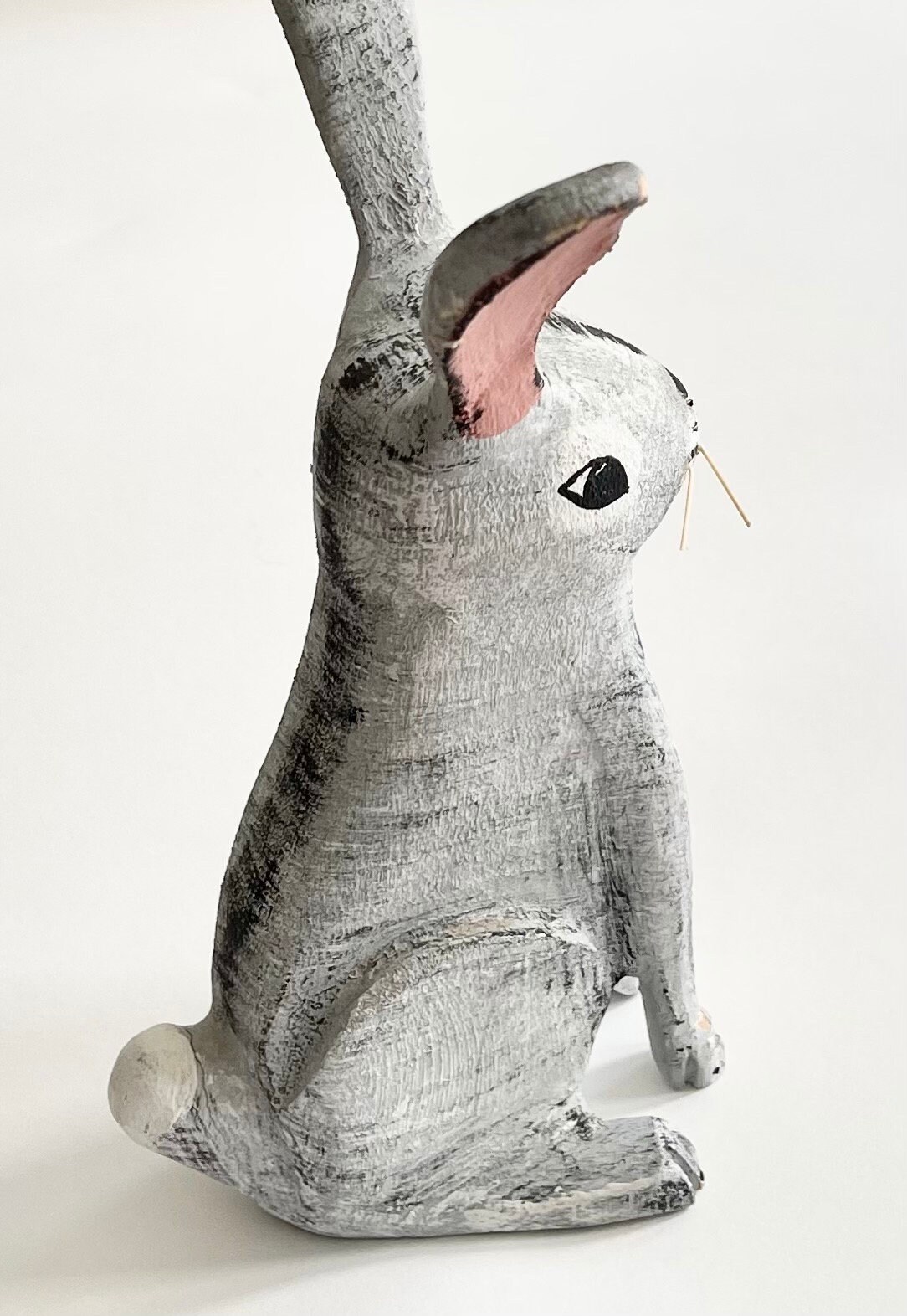 Hector Rascon Rabbit Carving Vintage New Mexico Folk Art Rabbit Bunny ...