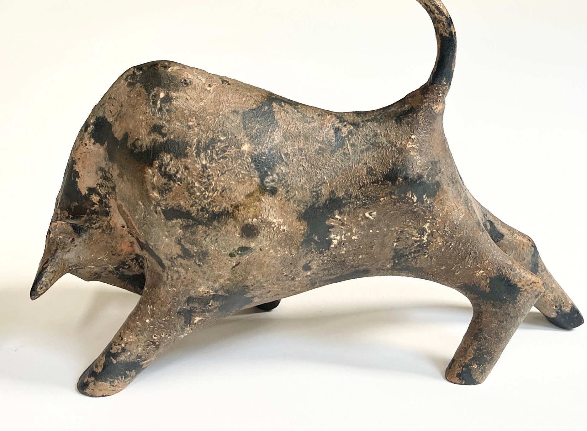 Heavy MCM Bull Figure Kanae or Miyazawa Kanae Style Vintage 50s 60s ...