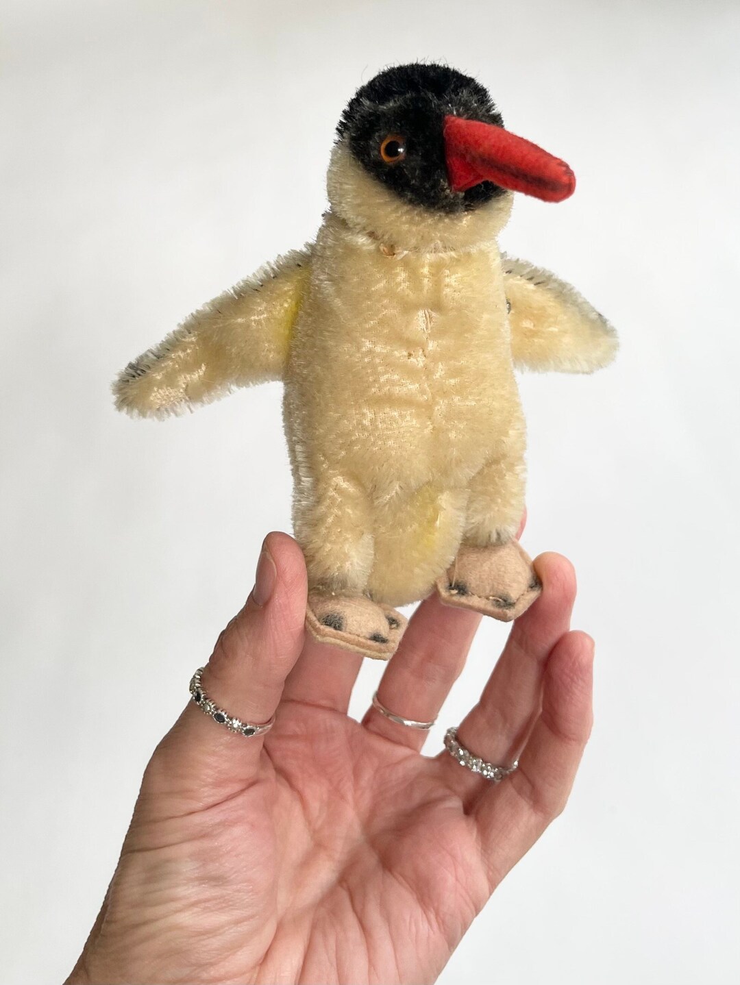 Vintage Steiff Mohair Penguin Pup Made in Germany Antique Collectible ...