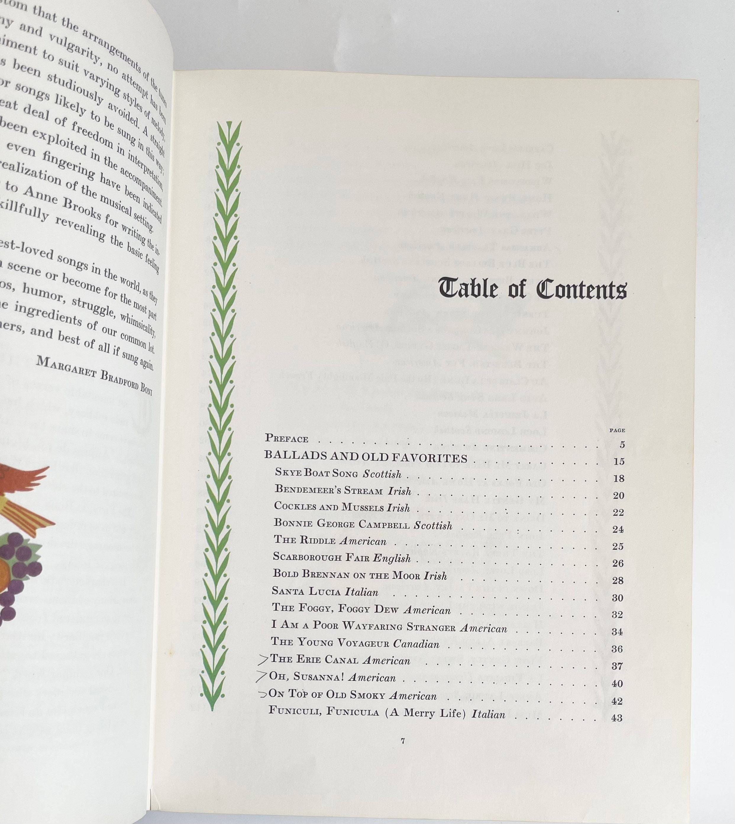 Fireside Book Folk Songs 1947 Antique Vintage 40s Decorative Music ...