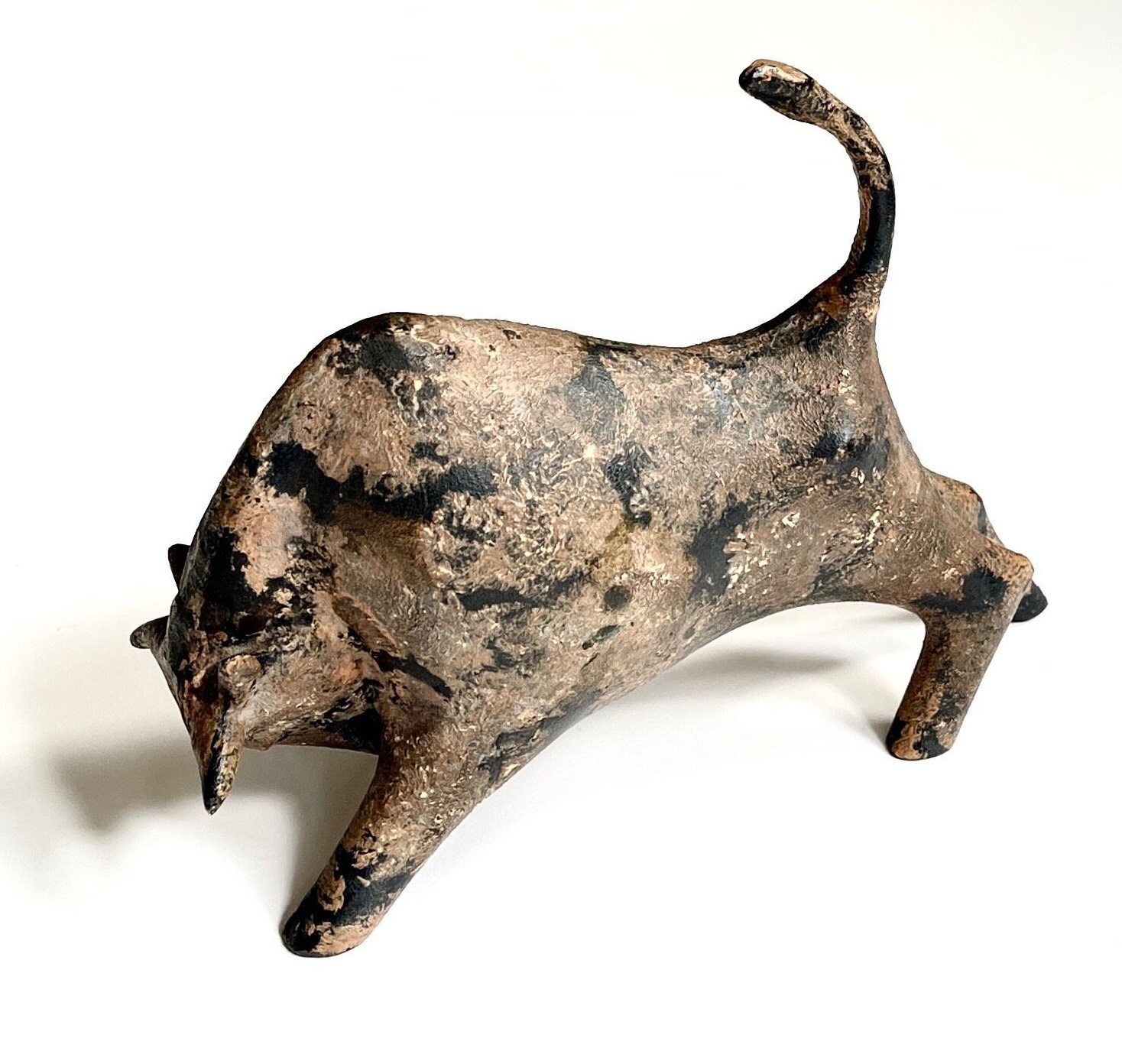 Heavy MCM Bull Figure Kanae or Miyazawa Kanae Style Vintage 50s 60s ...