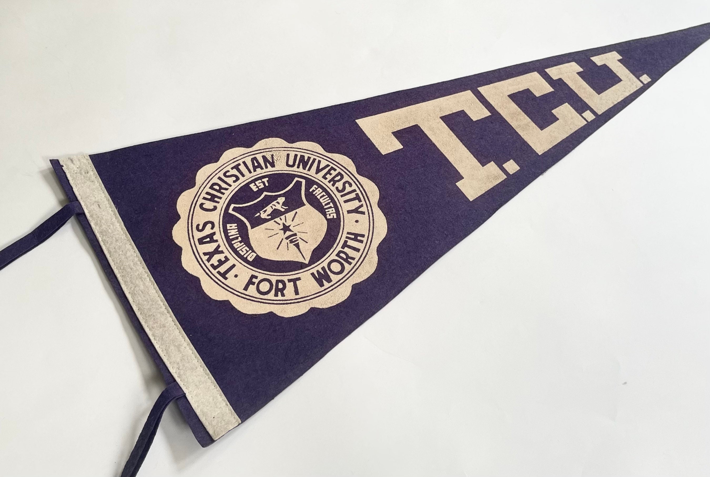 Large College University Pennant Flag Lot Vintage 50s American Ivy ...