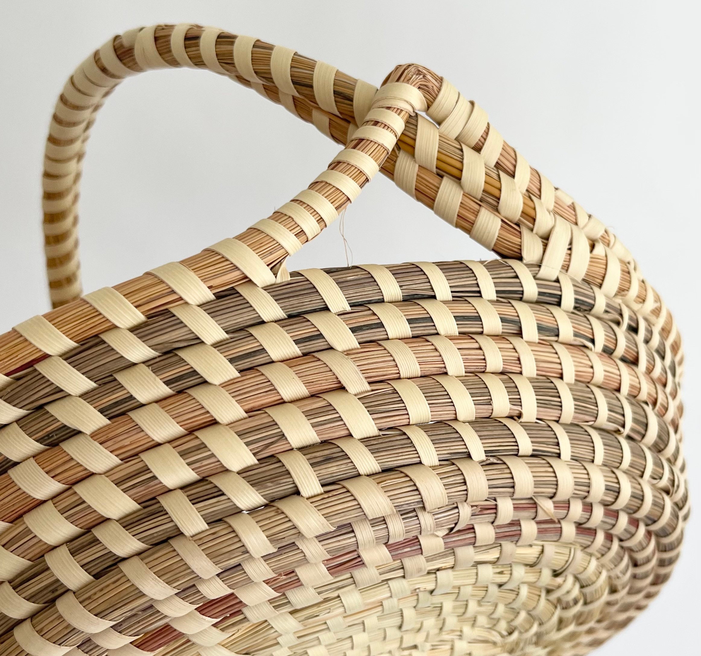 Charleston Sweetgrass Basket Original Paperwork Ethel & Vera Manigault ...