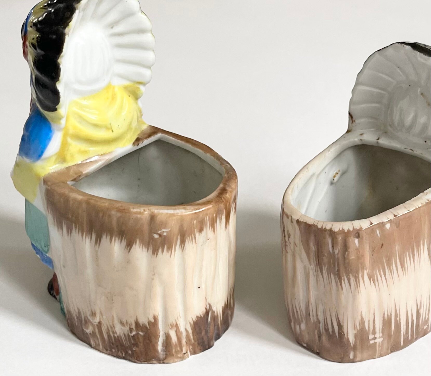 Old Native American Planter Pot Succulent Cactus Pot Made in Japan ...