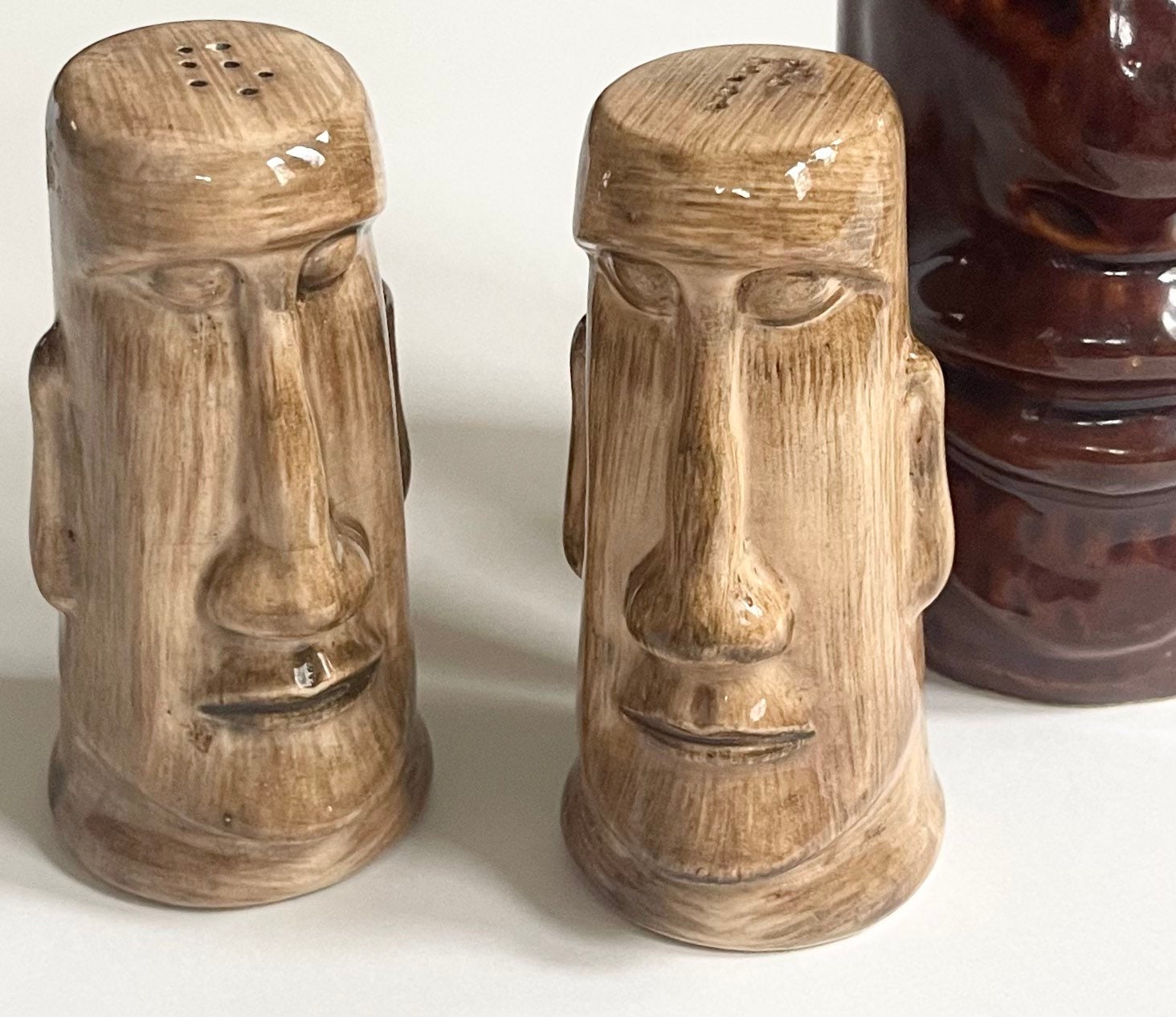 Kahiki Tiki Mug Salt Pepper Shaker from Kahiki Supper Club Columbus OH ...