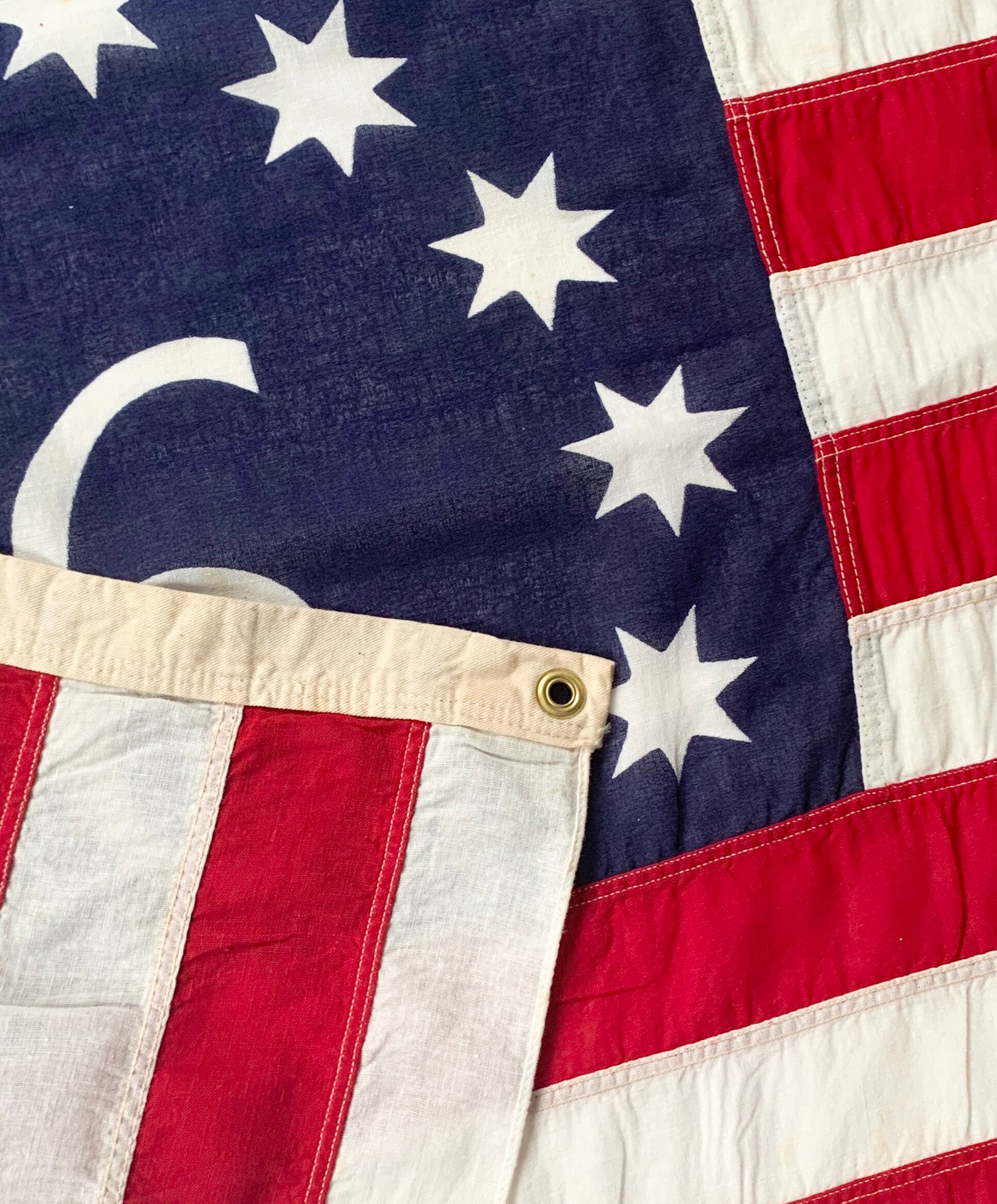 1976 Bicentennial American Flag Made by Valley Forge Flag Co Vintage ...