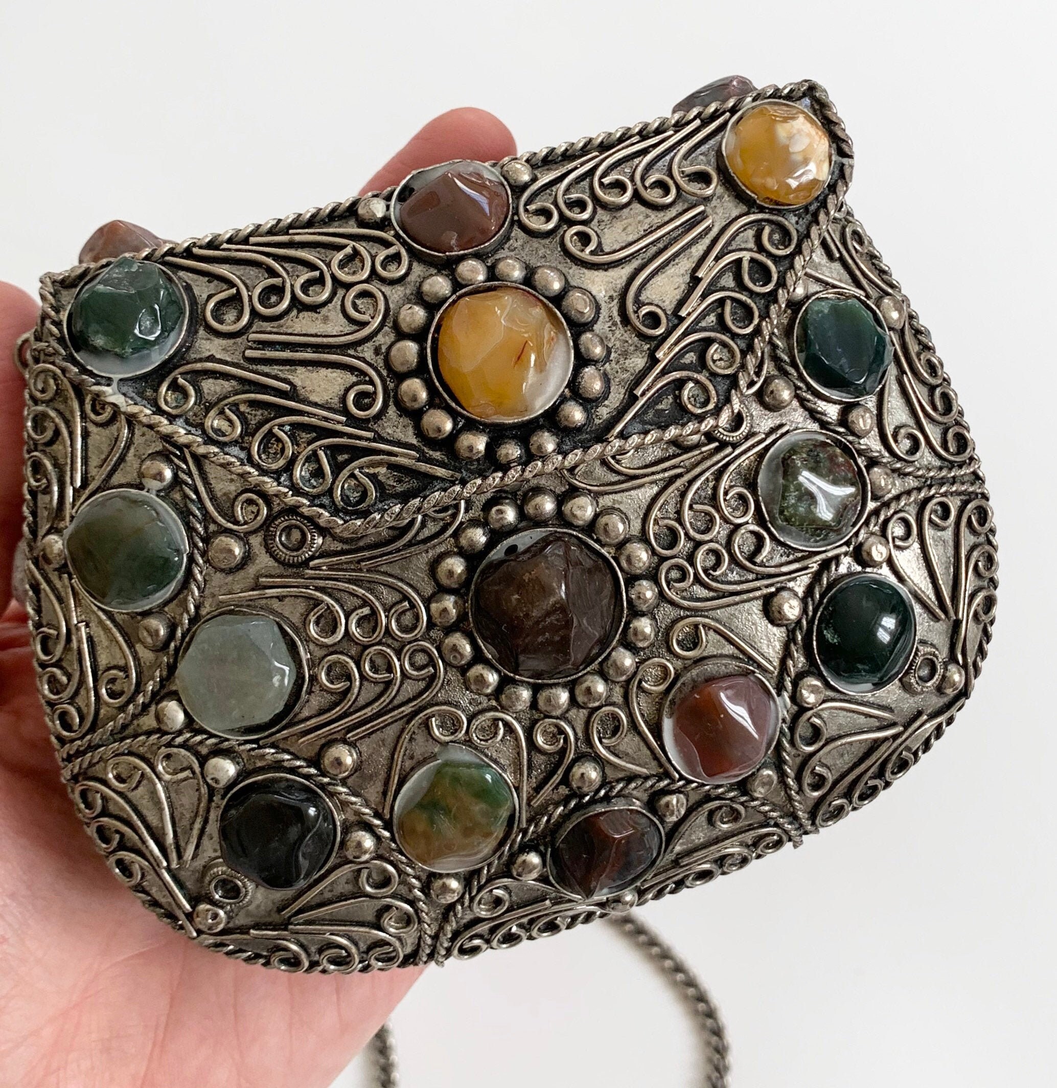 Embellished Indian Sajai Purse Chain Strap Handmade Decorative Welded ...