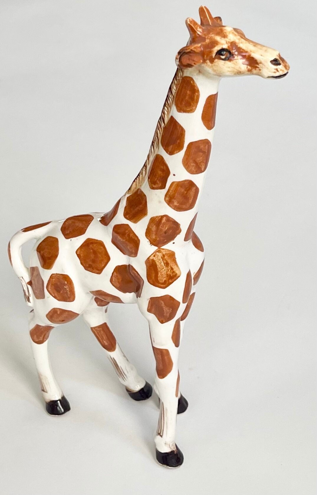 Large Ceramic Giraffe Figurine Sculpture Maker Hallmarked N Crown ...