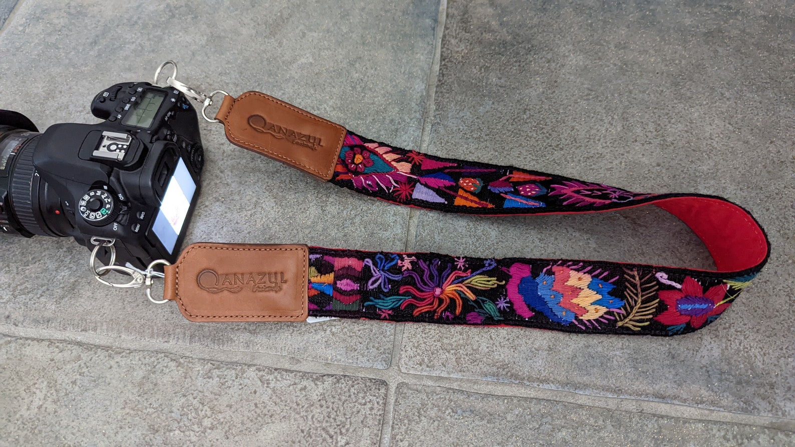Guatemalan Faja Vintage Embroidered Handwoven Strap|camera Strap ...