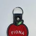 Fiona Apple Embroidered Key Tag - Etsy