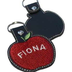 Fiona Apple Embroidered Key Tag - Etsy