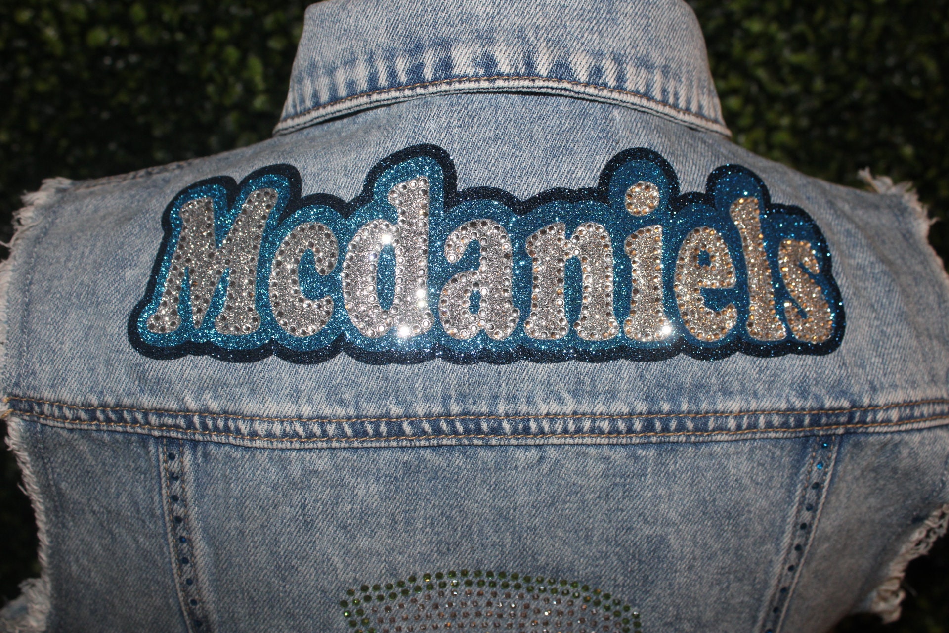 Custom Made Jean Jacket Personalized Customized Jean Jacket Sports ...