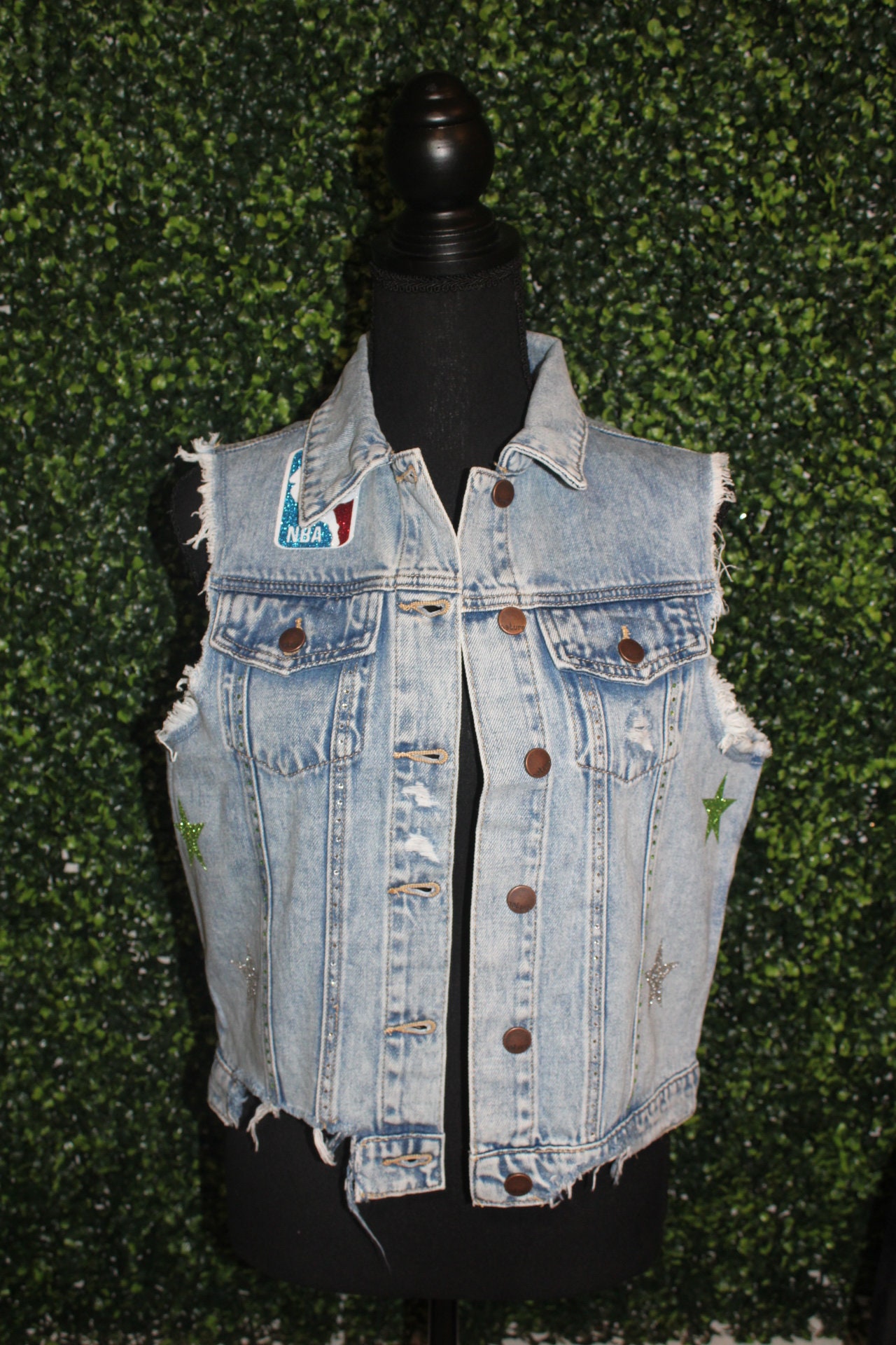 Custom Made Jean Jacket Personalized Customized Jean Jacket Sports ...