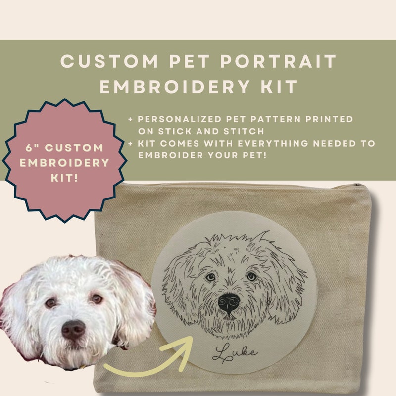 Pet Embroidery - Etsy