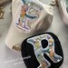 Mermaid Letter F Hand Embroidery Pattern: Sea Theme (digital Download ...