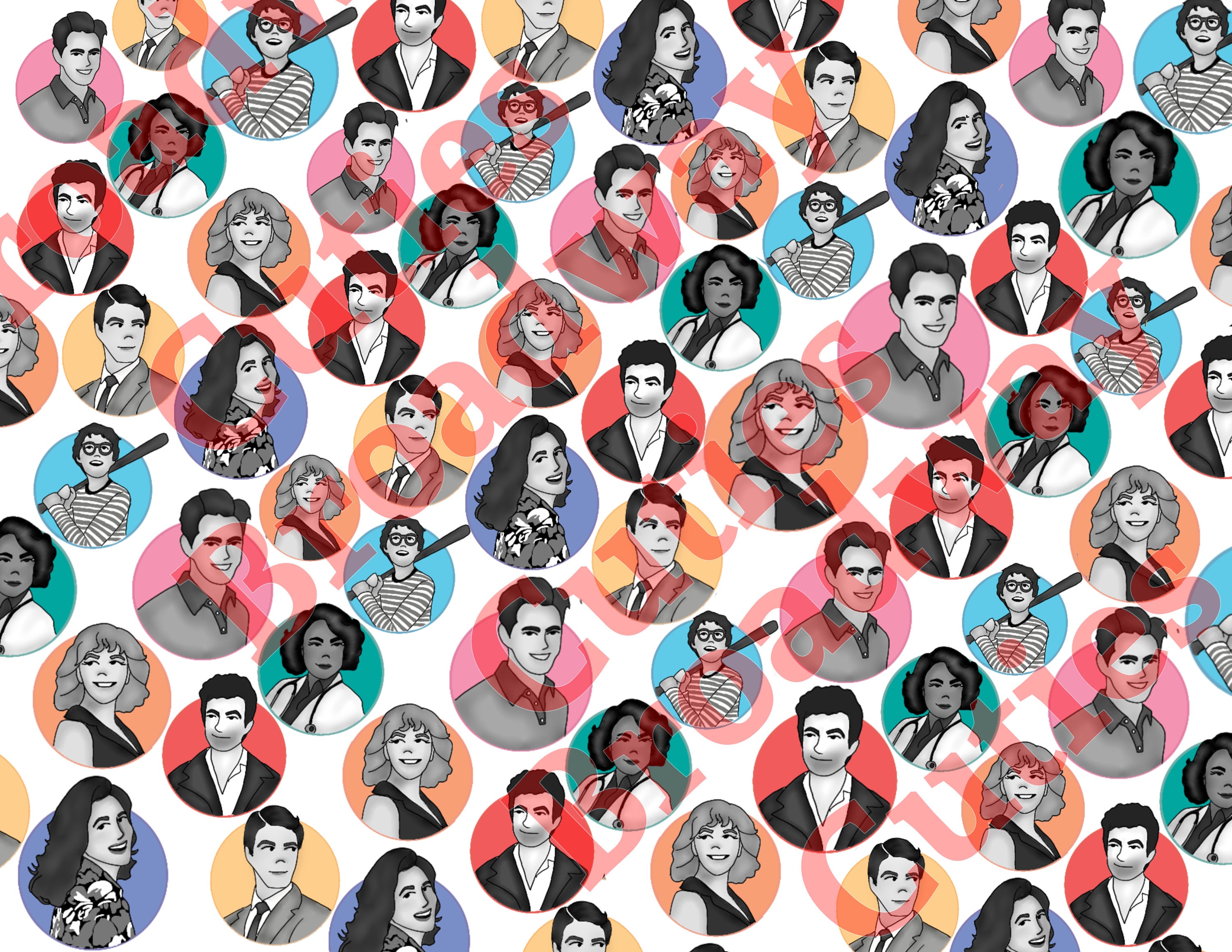 Preorder: Broadway Musical Face Covers - Etsy
