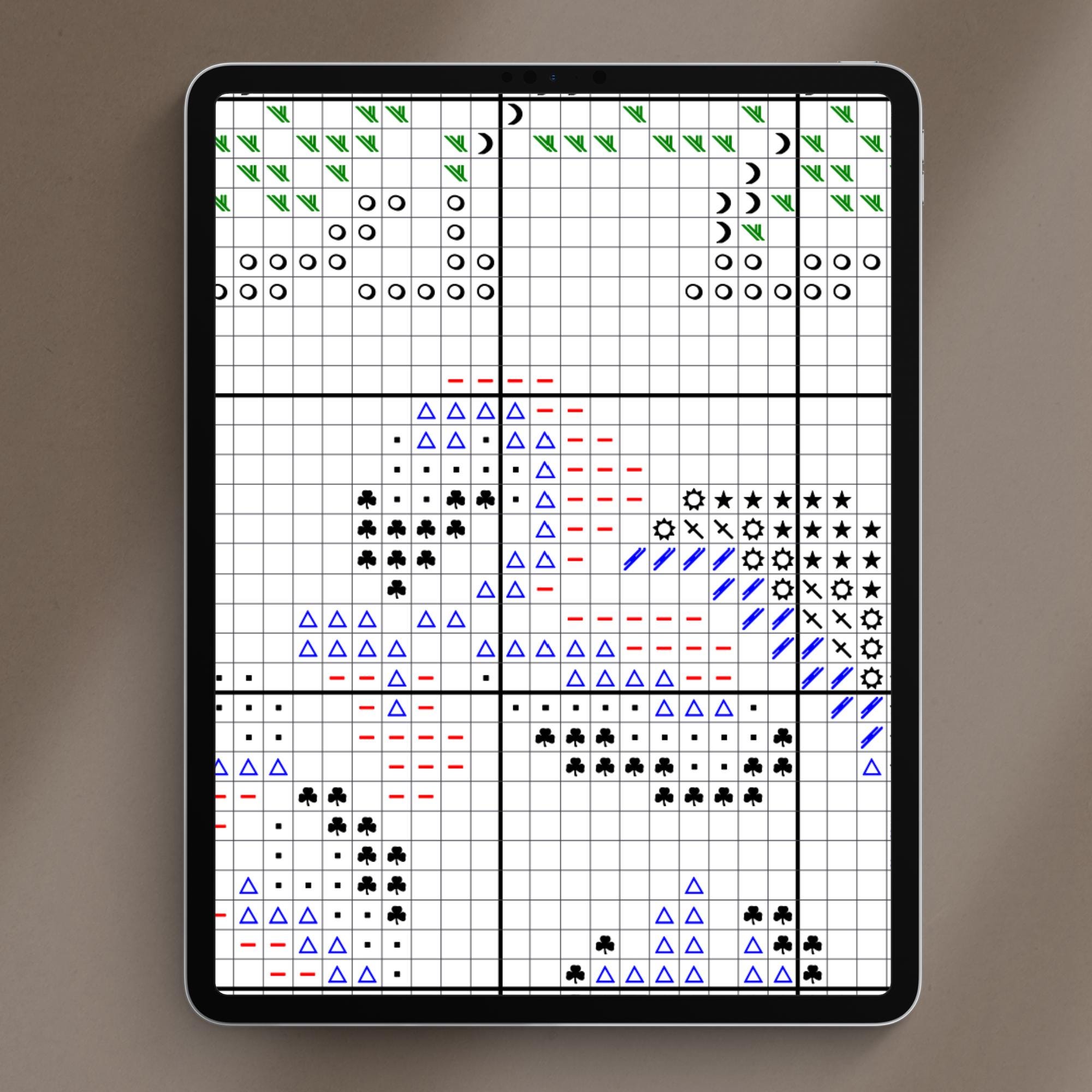 Irish Celtic Cross-stitch Pattern Sampler - Saint Patrick's Day, Celtic ...