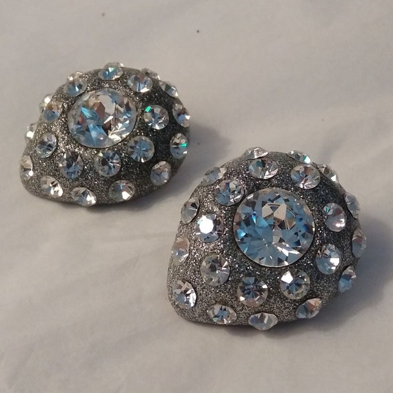 RARE Maria Snyder 1980s Vintage Grey Resin Modernist … - Gem