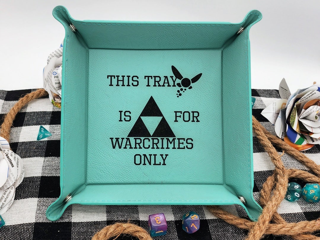 Zelda Warcrimes DND Dice Tray / Flat Pack Multiple Colors - Etsy