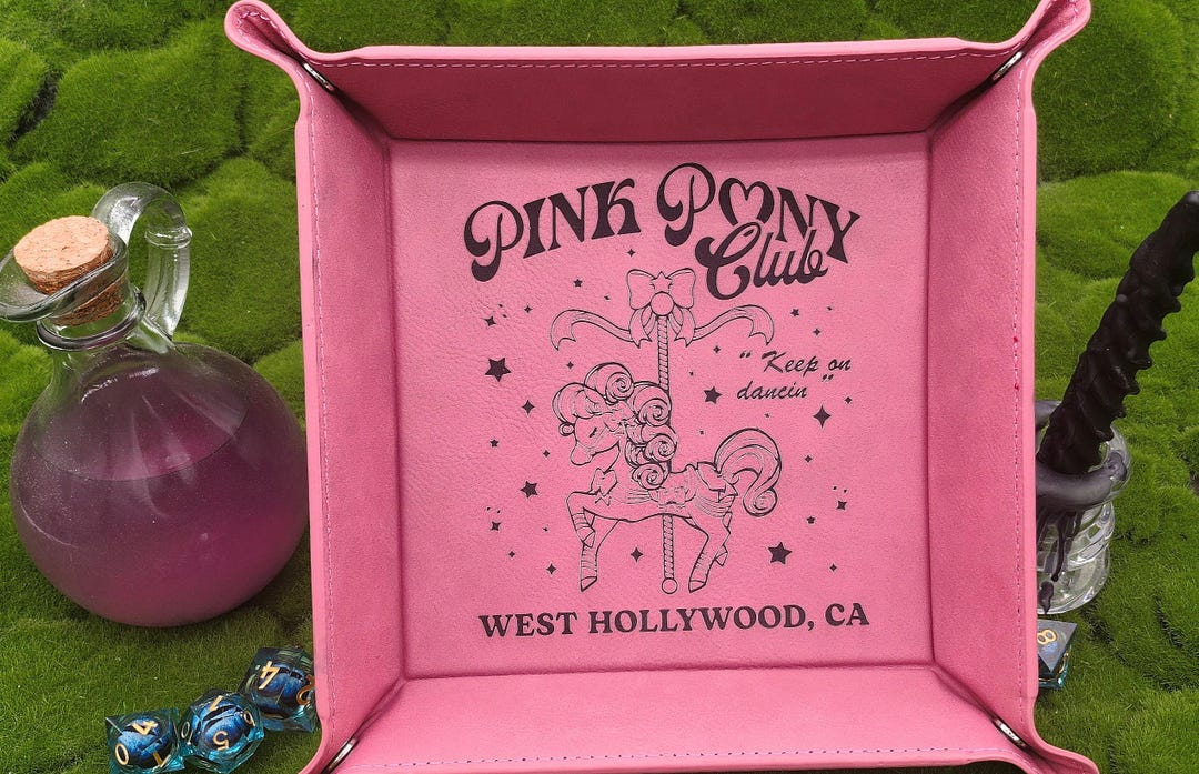 Pink Pony Club DND Dice Tray / Flat Pack Multiple Colors - Etsy