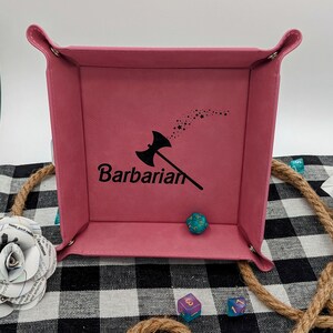 Barbie Barbarian DND Dice Tray / Flat Pack Tray in Multiple Colors - Etsy
