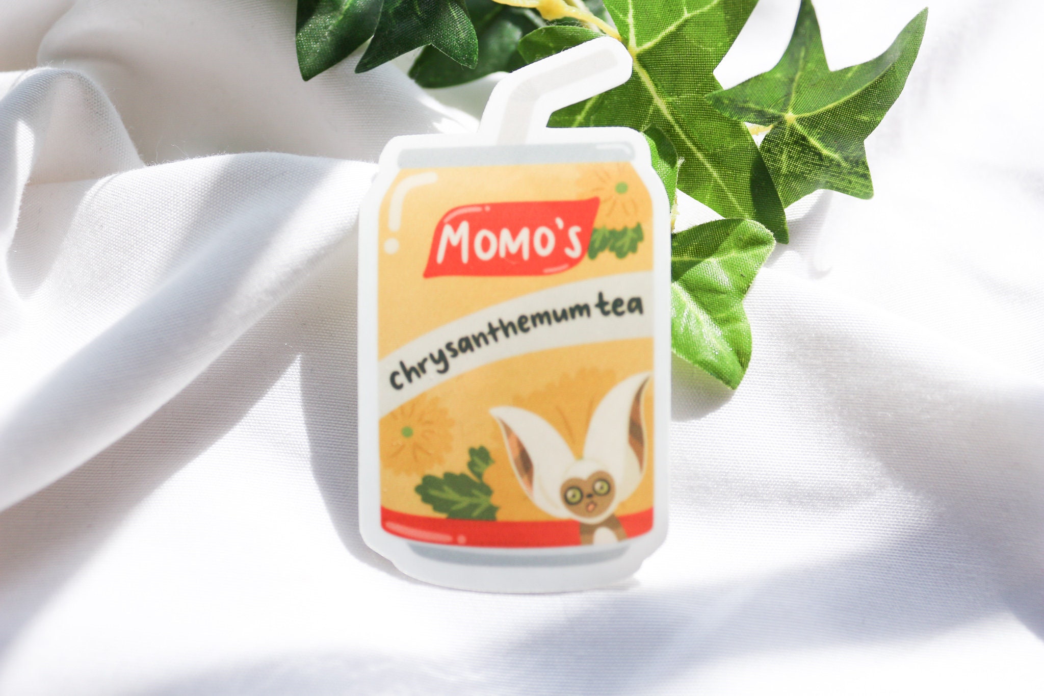 ATLA Chrysanthemum Tea Sticker ATLA Momo Sticker Asian | Etsy