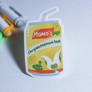 ATLA Chrysanthemum Tea Sticker ATLA Momo Sticker Asian | Etsy