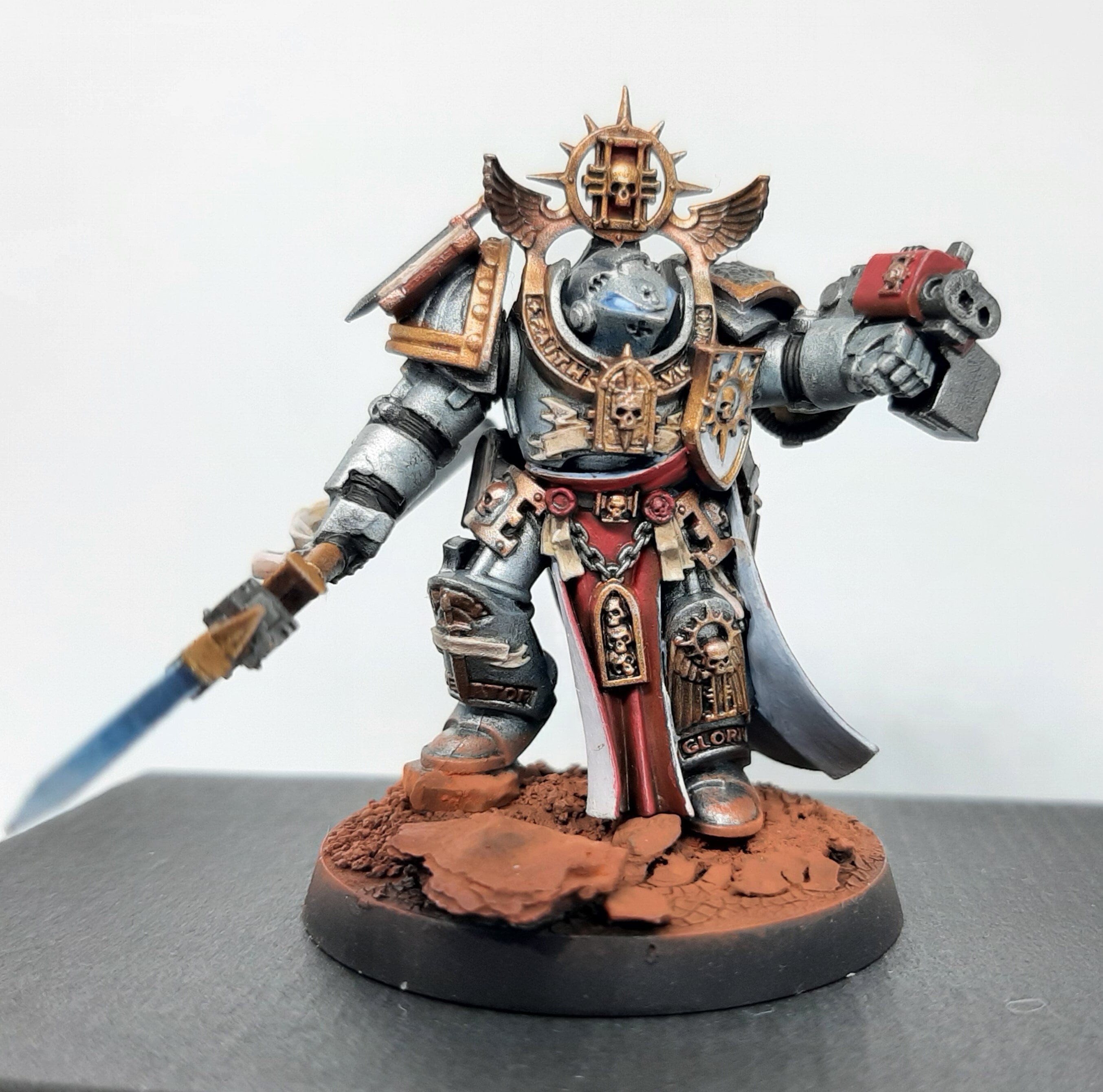 Warhammer Grey Knight Grand Master Converted and Painted - Etsy