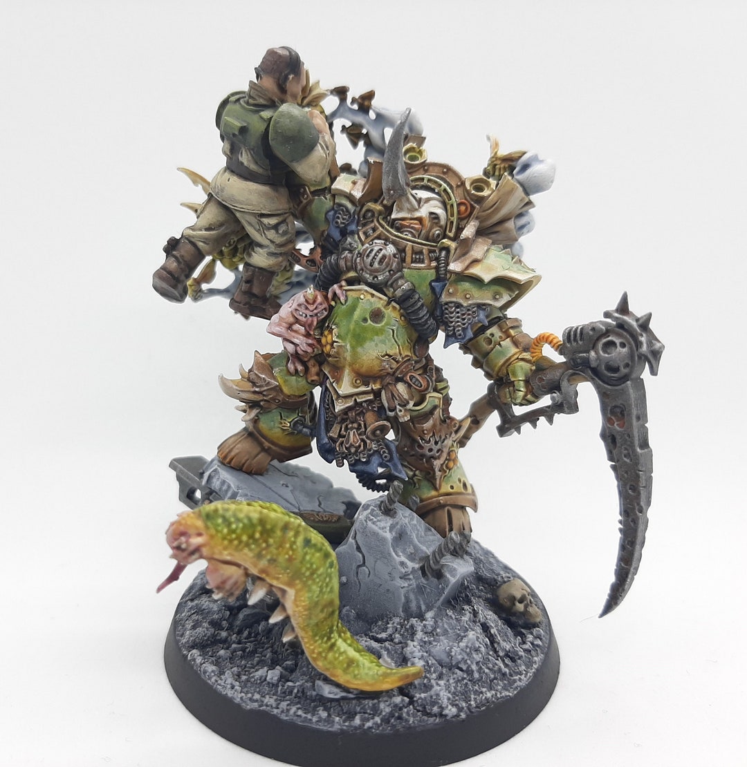 Typhus, First Captain of the Death Guard, Herald of Nurgle Warhammer ...