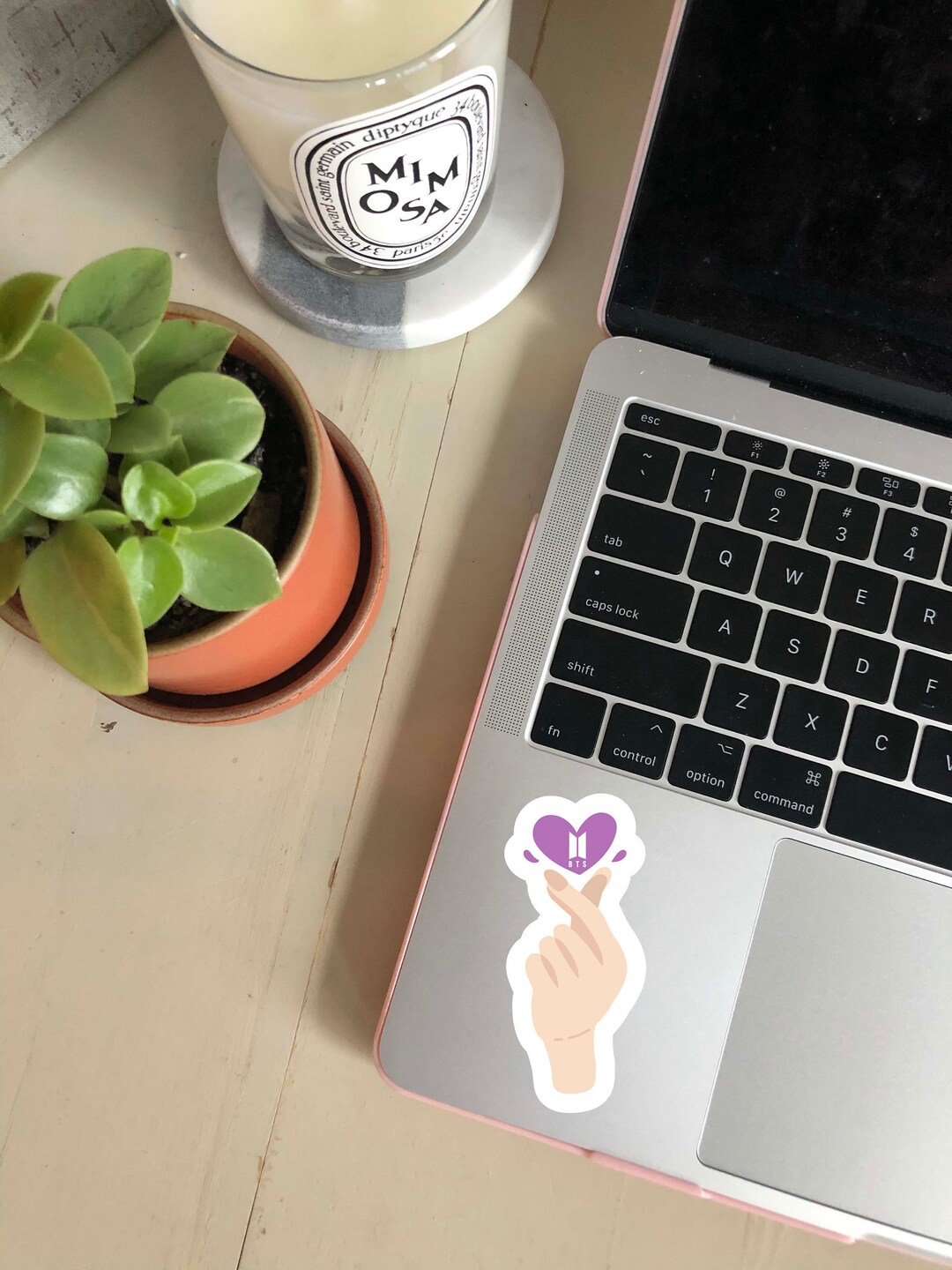 Korean Heart Sticker BTS Army Sticker Vinyl Laptop Water - Etsy