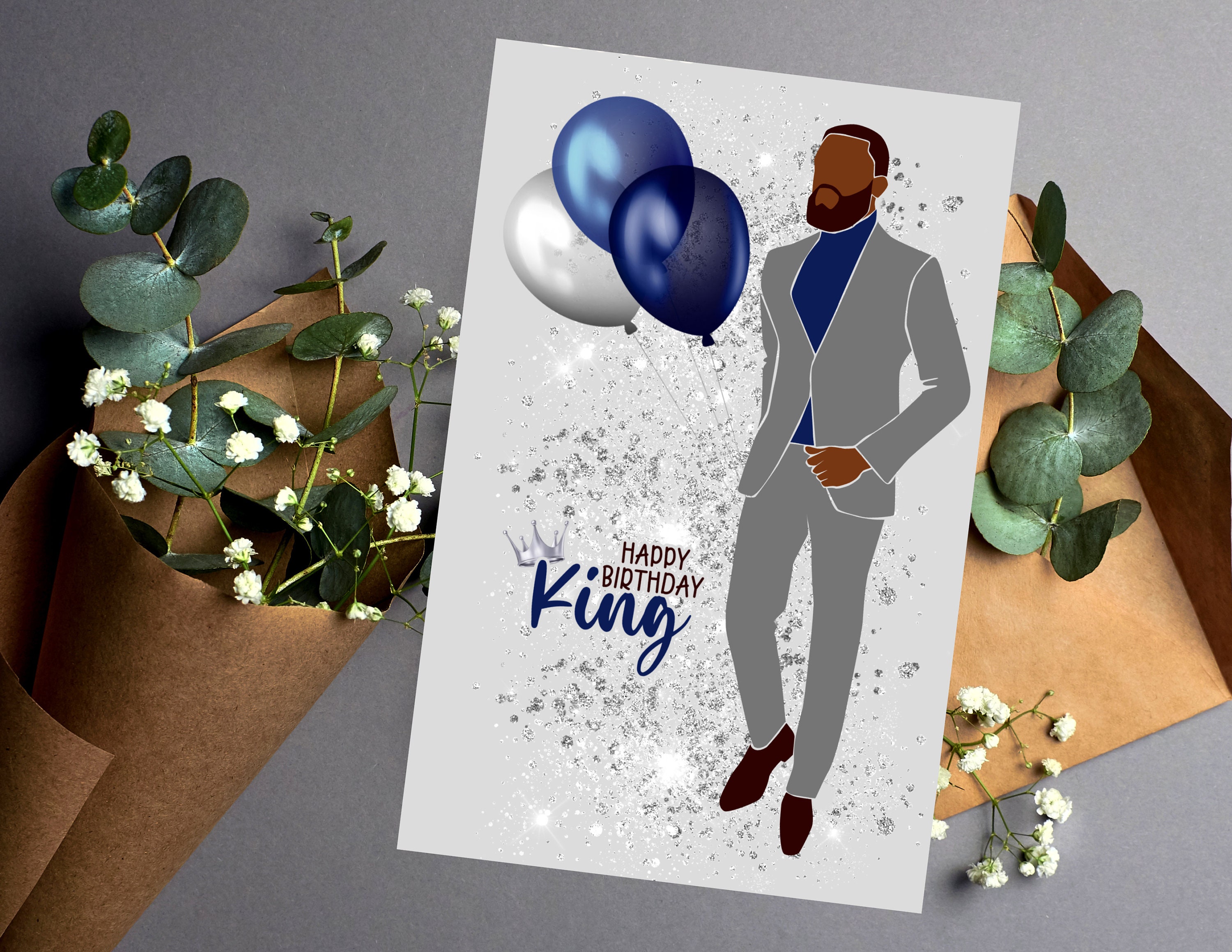 Mean E Cards For Men