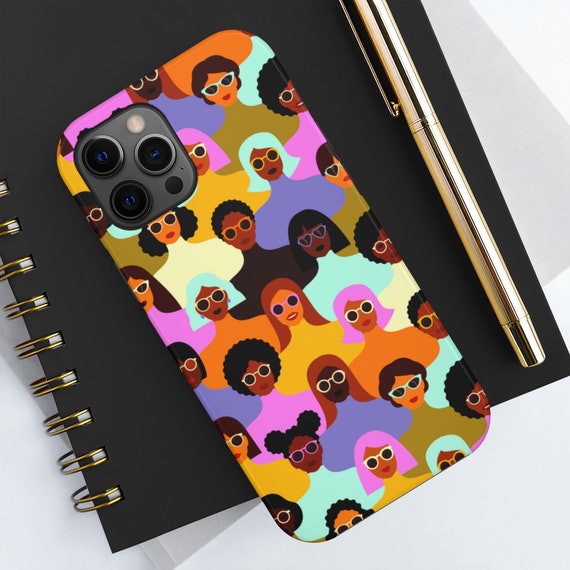 Melanin Faces Phone Case Iphone Case Iphone 12 11 Phone - Etsy