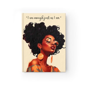 Black Woman Affirmation Journal - Black Girl Journal - African American ...