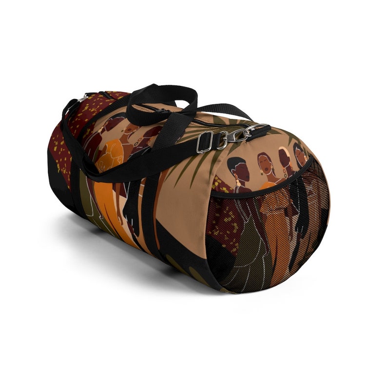 Black Woman Art Duffel Bag: Afro Melanin Gym Bag - Etsy