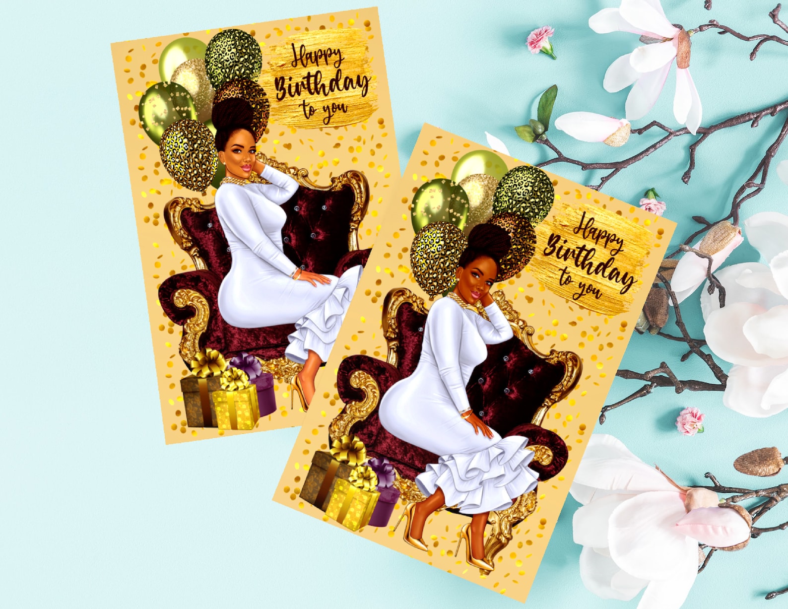 Black Greeting Cards African American Greeting Cards | Etsy