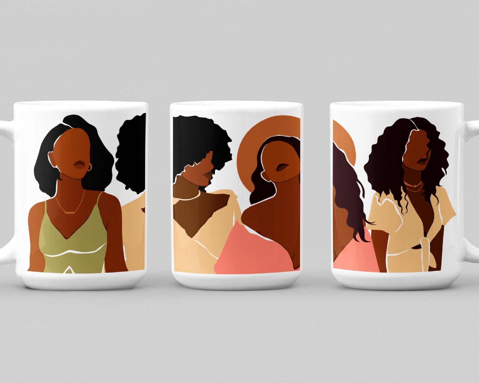 Melanin Women Mug 15oz African American Mugs Gift for Black - Etsy