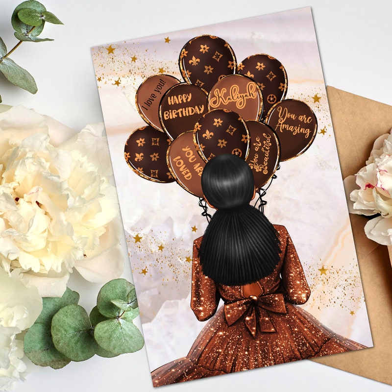 Black Greeting Cards - Etsy