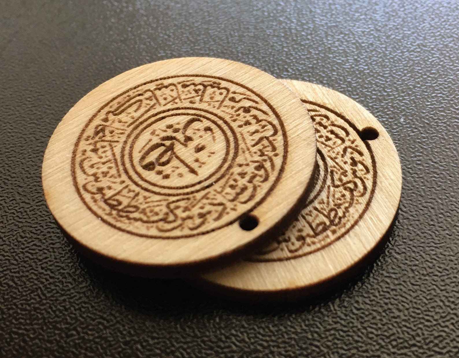 Handmade Wooden Ashab-e Kahf Names,ashabi Khef,ashab-e Kahf Tag,kitmir ...